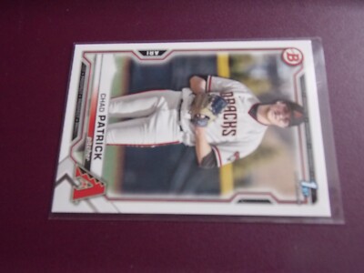 2021 Bowman Draft Paper Chad Patrick Arizona Diamondbacks 1st Bowman ...
