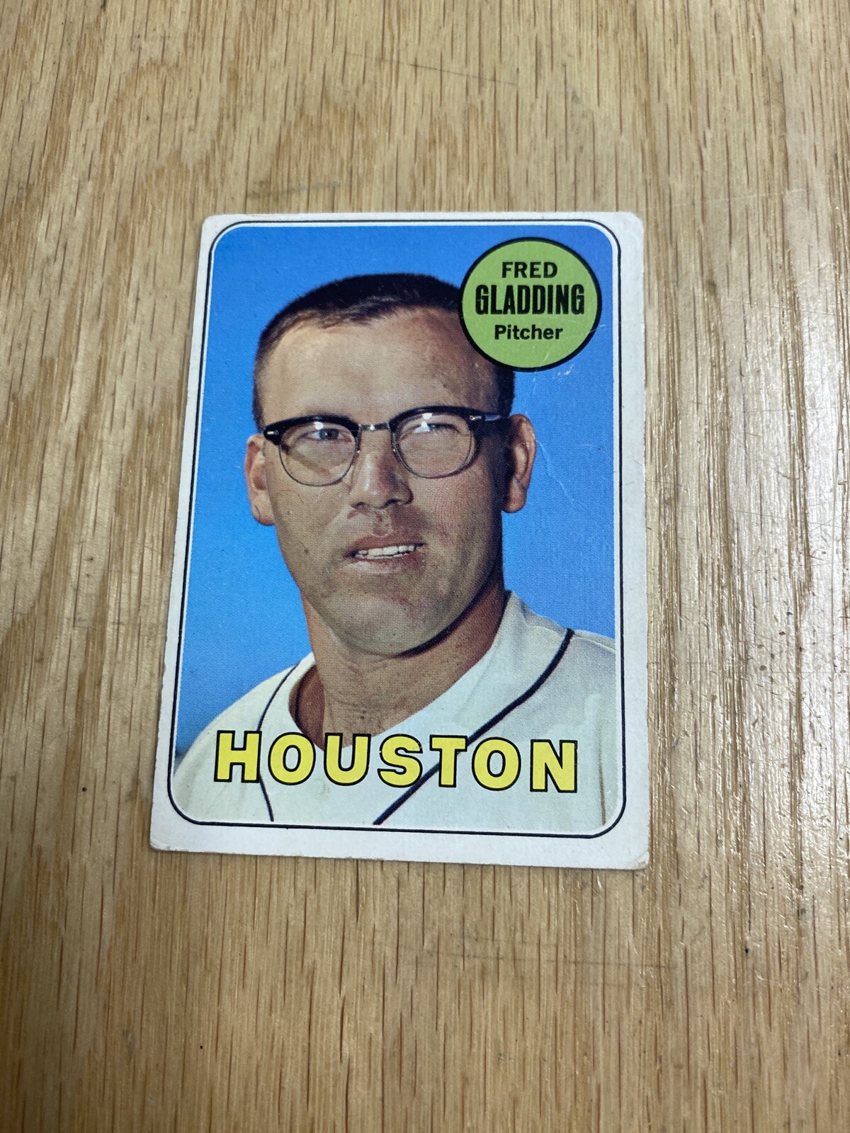 1969 Topps Fred Gladding Houston Astros Card #58 | eBay