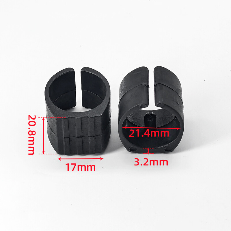 16-32mm Office Chair Feet Pads Plastic Furniture Foot Covers Round Pipe ...