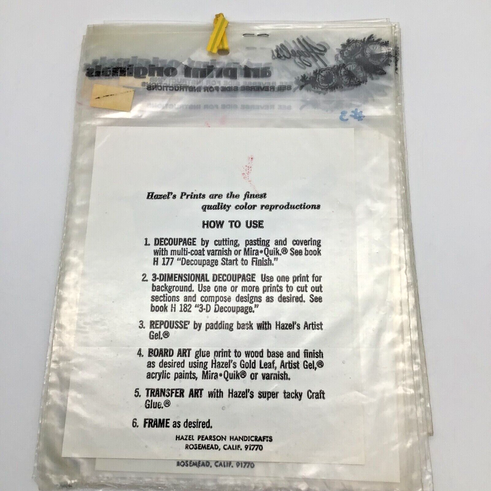 Hazel Pearson Art Print Original Birds Set Of 15 Color Repro Pictures ...