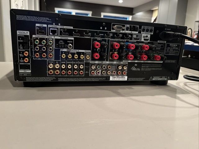 INTEGRA DTR-30.4 7.2-Channels 100 Watts THX Networking A/V Receiver ...