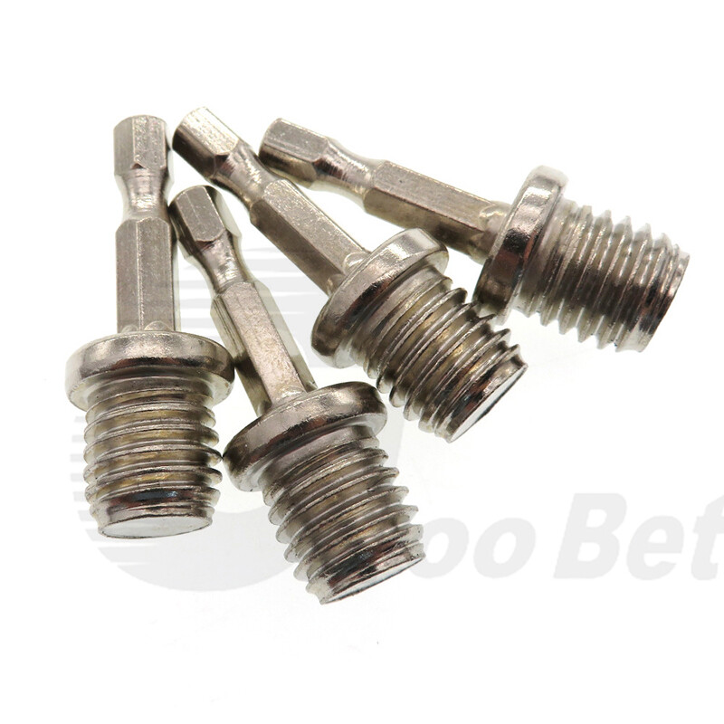 Electric Drill Adapter Mandrel Attachment for Angle Grinder Backing Pad ...