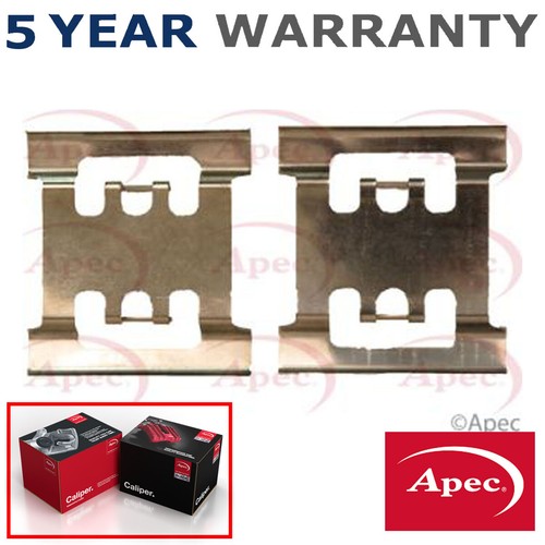 Apec Front Brake Pads Fitting Kit Fits Renault Master Vauxhall Movano ...