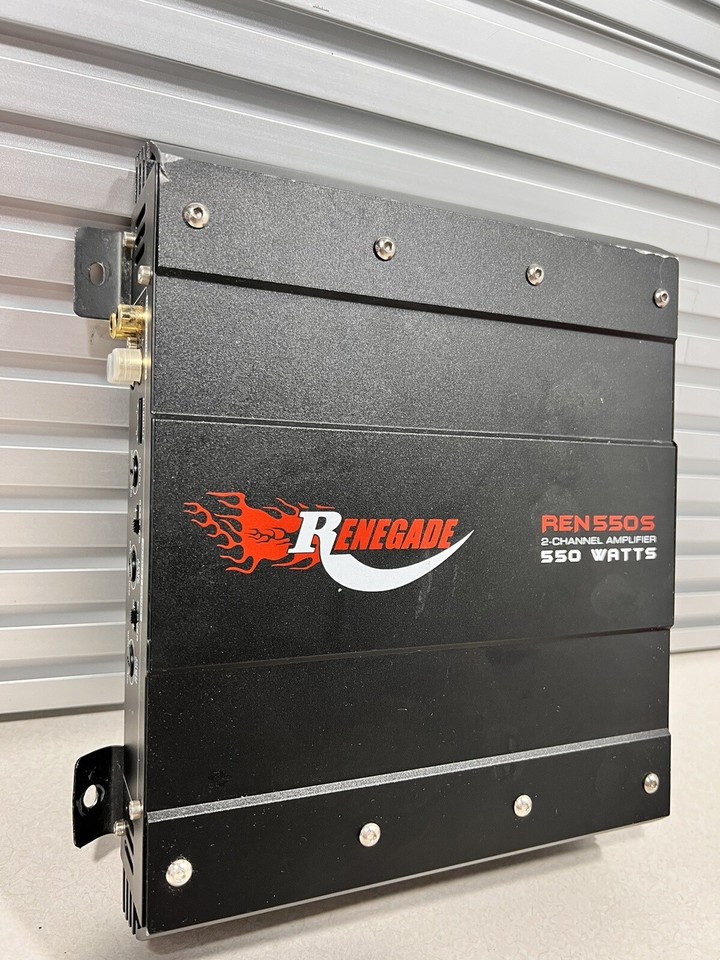 Renegade REN550S 550W 2 Channel - Car Audio Amplifier | eBay