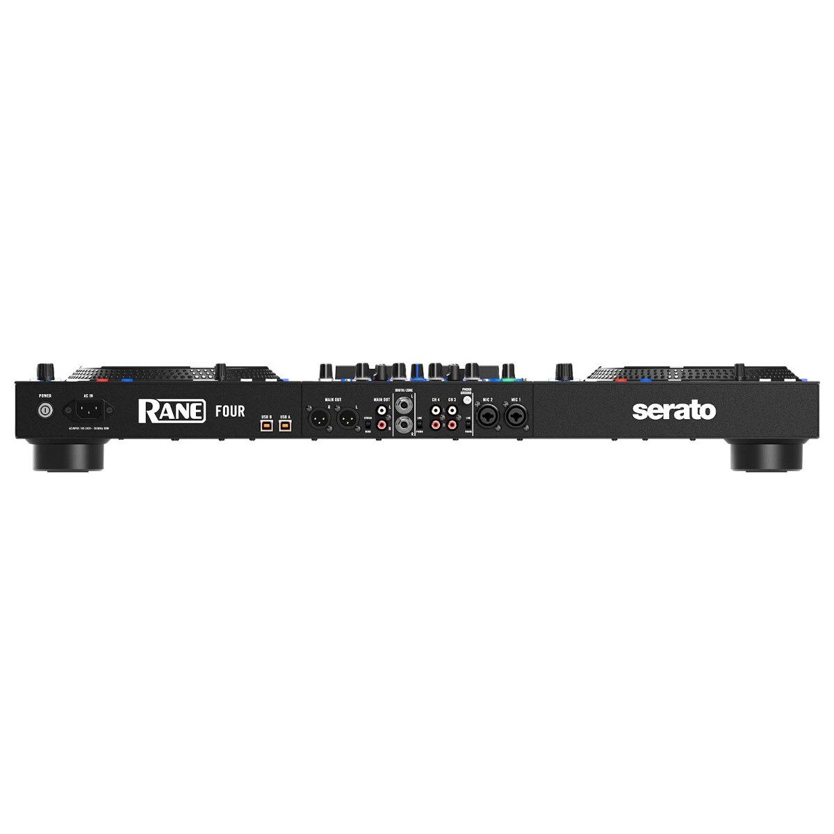 Rane FOUR Advanced 4 Channel Mixer Stems Serato DJ Controller w Soft ...
