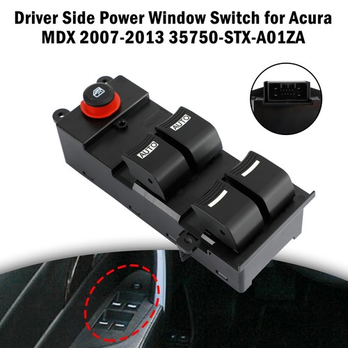For 2007-2013 Acura MDX Front Left Driver Side Master Power Door Window ...