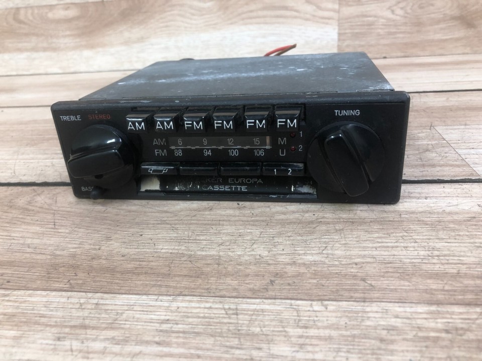 Mercedes-Benz OEM Becker Europa Cassette Player Radio Stereo Deck ...