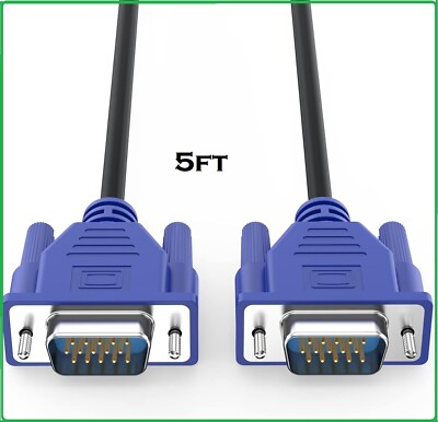 for Dell VGA Male To Male Monitor Cable 5ft Model 453010100321R05 | eBay