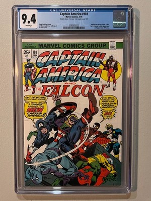 Marvel Comics Captain America #181 CGC 9.2/9.4 (1985) DOUBLE COVER!! | eBay