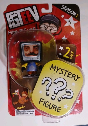 FGTEEV Mini Figure Season 1 Neighbor FG the TV - "Ultra Mega Rare" NiP ...