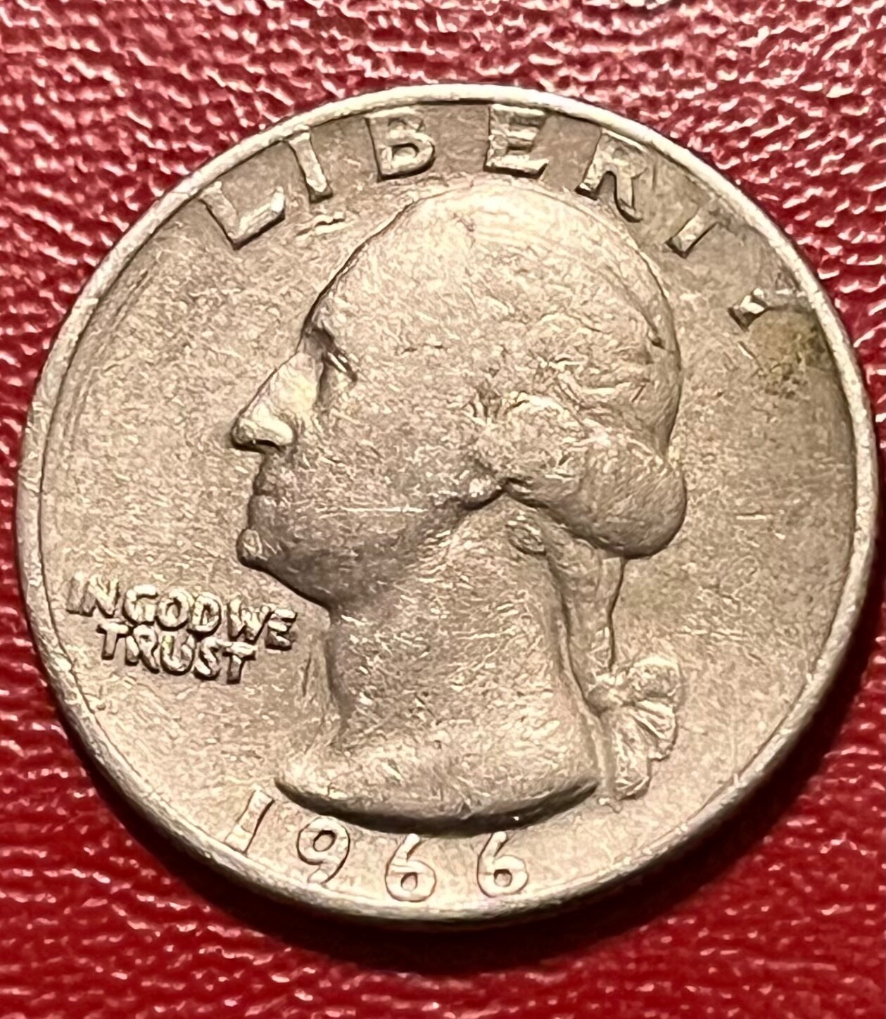 1966 Liberty Quarter Dollar US Coin No Mint Mark and rim errors | eBay