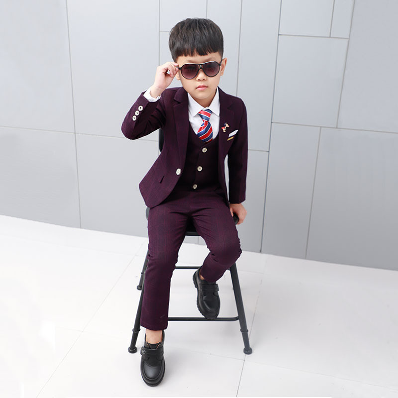 Toddler Tuxedos For Weddings 3Pcs Kids Boys Suit Set Toddler Formal