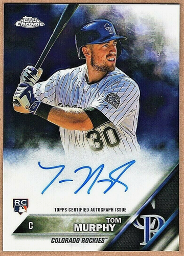TOM MURPHY - 2016 TOPPS CHROME AUTOGRAPH RC | eBay Australia