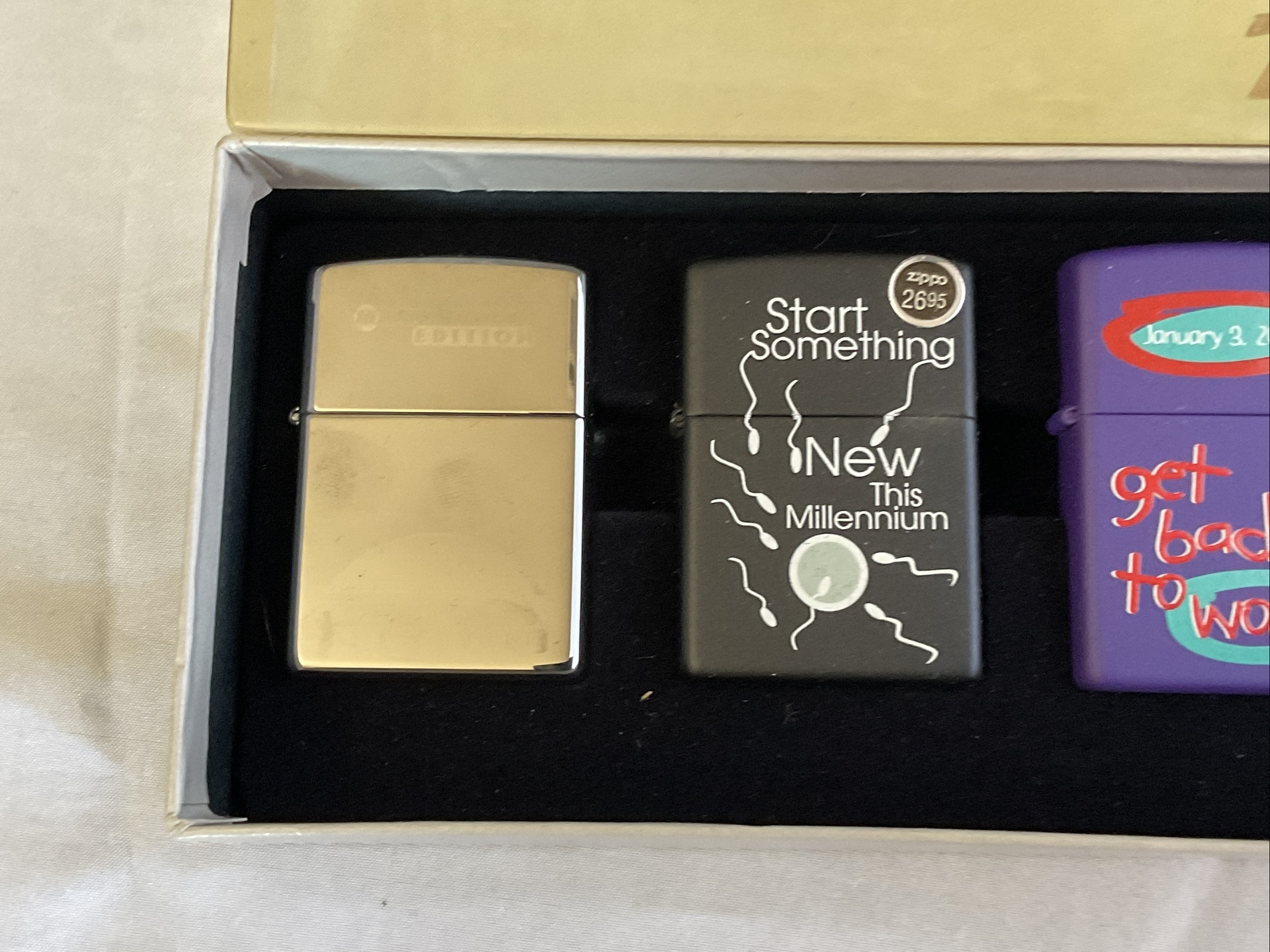 ZIPPO MILLENNIUM Y2K 6 LIGHTER SET COLLECTION | eBay