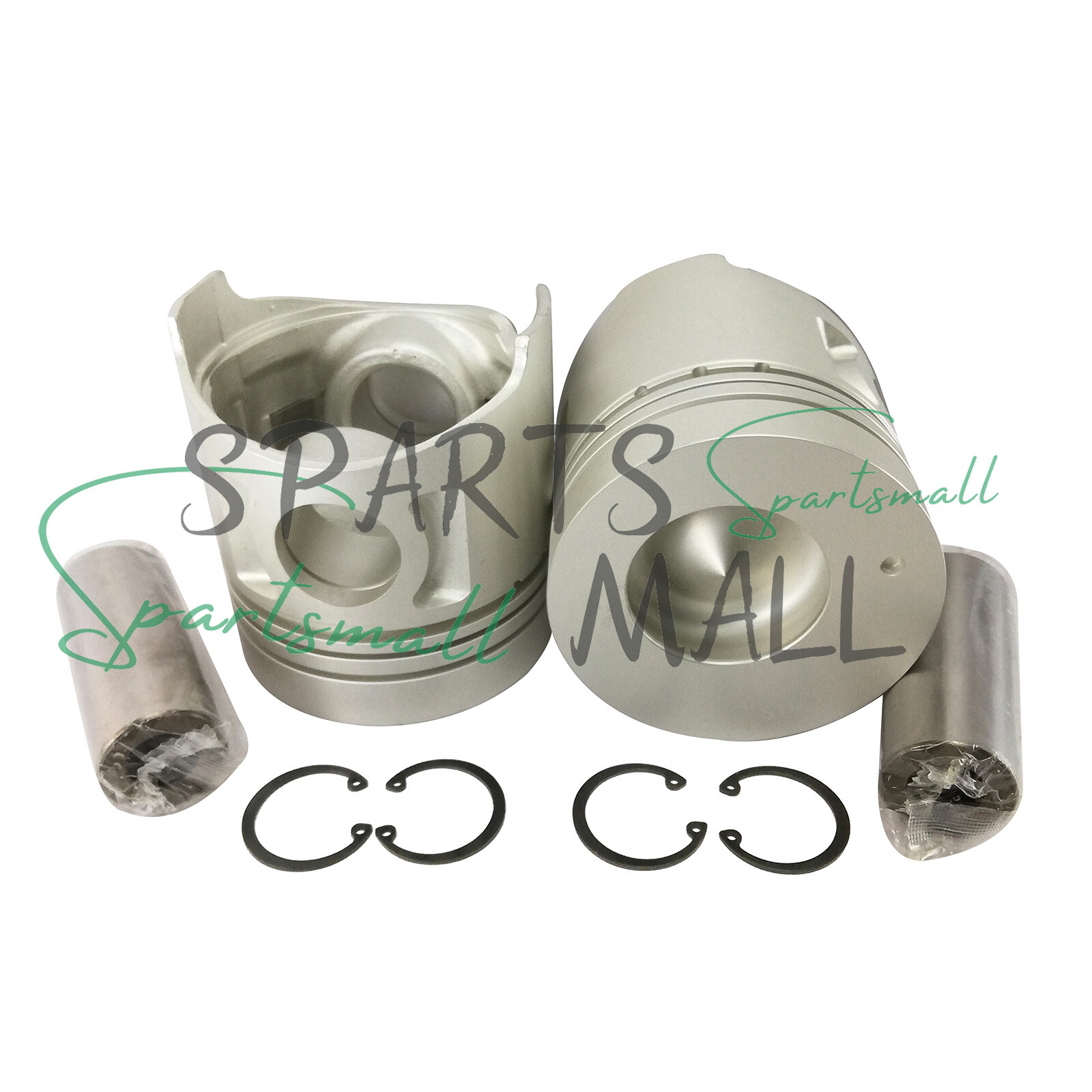 4PCS Piston + Piston Rings For Mitsubishi 4D32 4D32T Engine 52mm STD ...