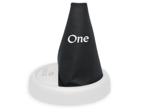 FOR MINI COOPER R50 AUTO GEAR SHIFT BOOT GAITER LEATHER EMBROIDERY One ...