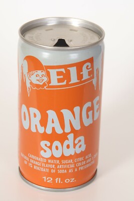 Elf Orange Soda can | eBay
