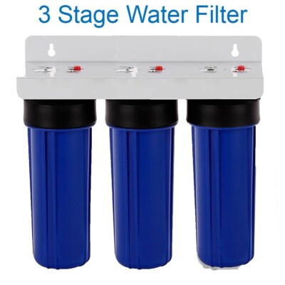 Whole House Water Filter System w/ Leak Proof Double O-Ring 1” Inlet ...