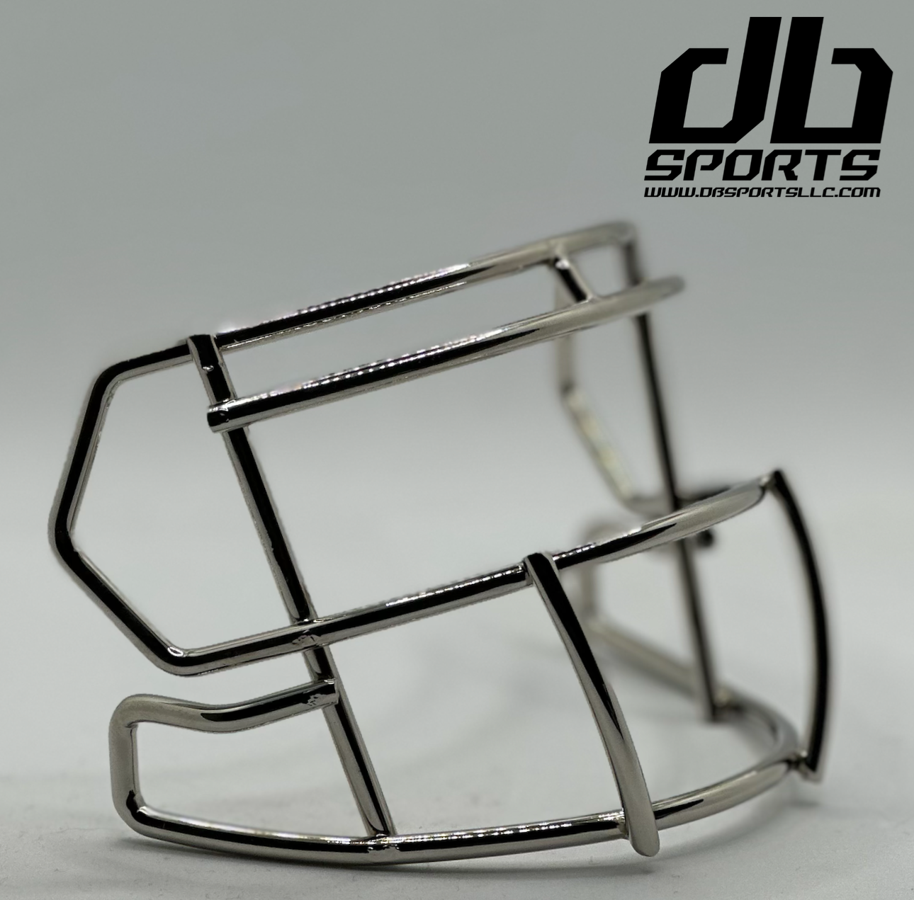 Custom Chrome Colors Riddell Speed Metal Mini Football Helmet Facemask ...