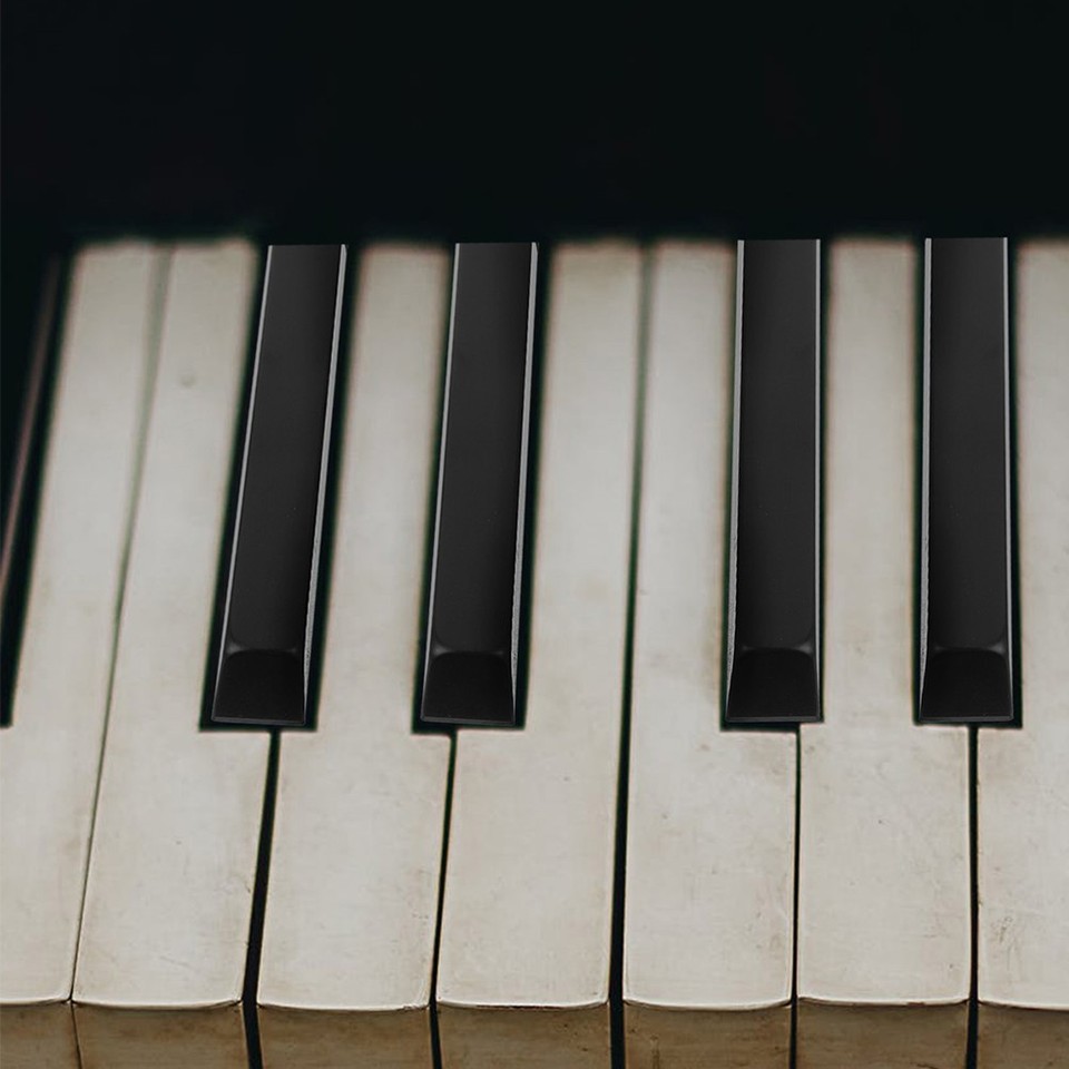 4 Pcs Universal Accessories Piano Keytops Replacement Keys Flats | eBay ...