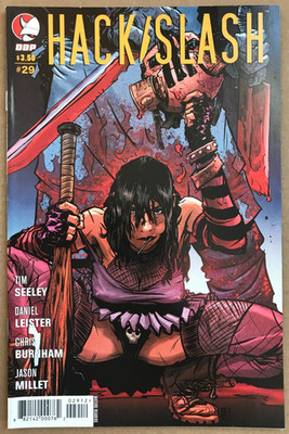 Hack Slash #29 By Seeley Leister Cassie Vlad Slasher Horror Variant B ...