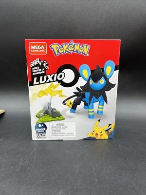 Mega Construx Pokemon Luxio Construction Set 67 Pieces New Sealed | eBay