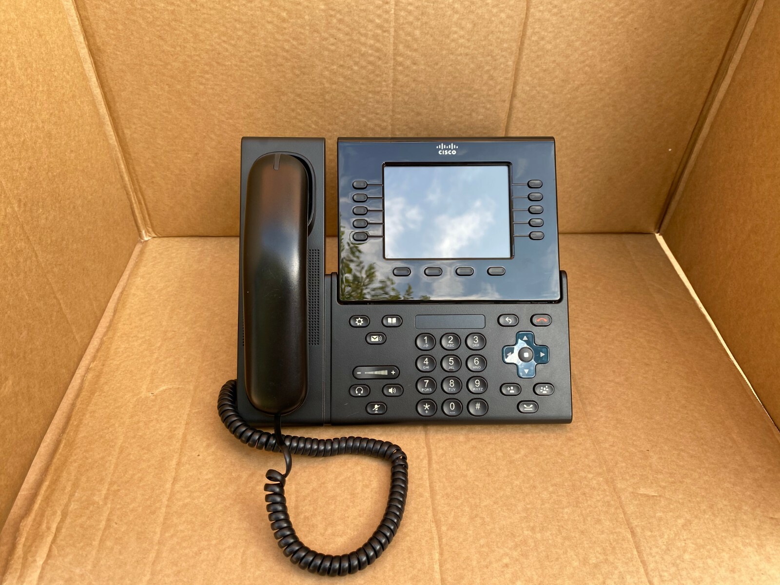 Cisco 8961 Unified IP Phone with Handset and Stand Cisco CP-8961-CL-K9 ...