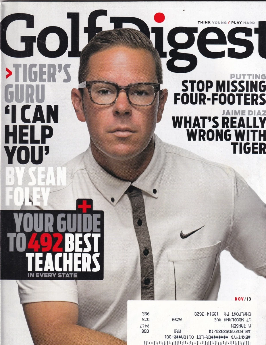 Sean Foley Golf Digest Cover