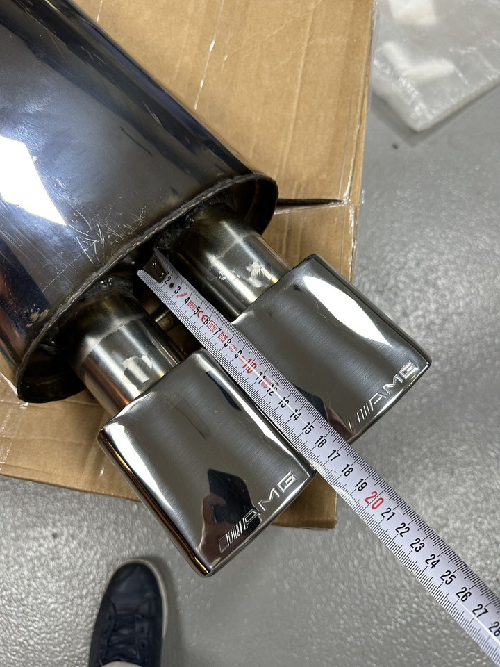 For Mercedes For Amg sebring W124 M104 E320 Muffler 300ce24 320ce ...