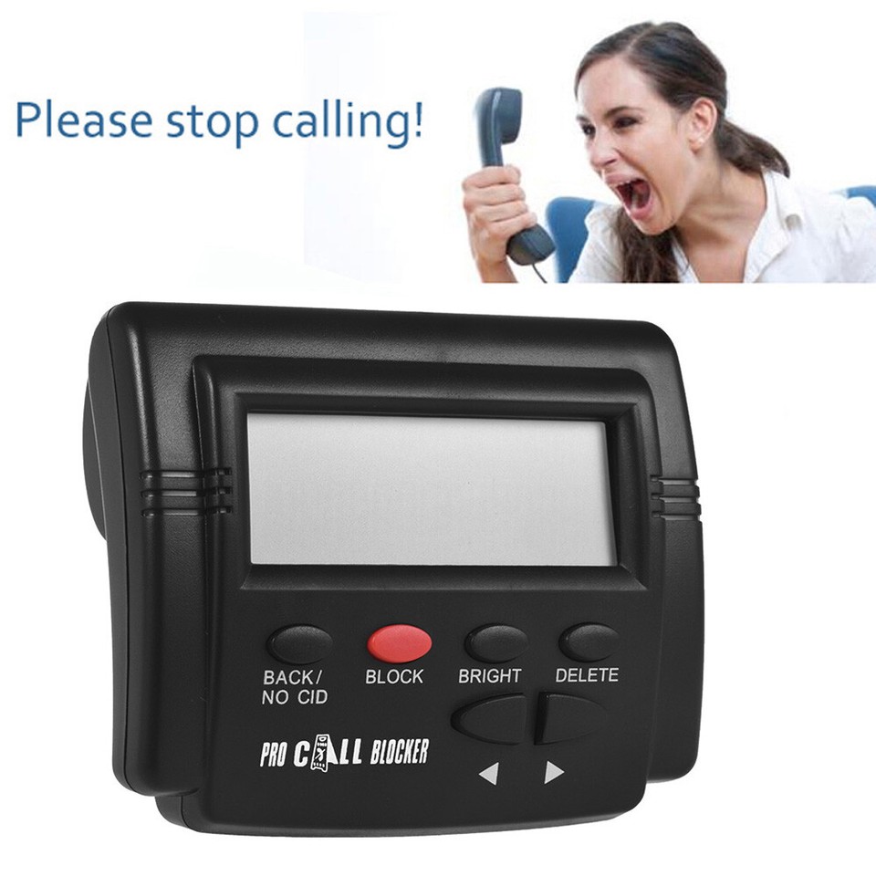 CT-CID803 Caller ID Box Call Blocker Call ID LCD Screen for Fixed ...