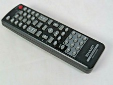 Sharp RRMCGA397AWSA Bookshelf Audio System Remote Control (new) for sale online | eBay