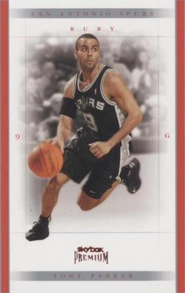 2004-05 Skybox Premium - Ruby #10 Tony Parker /75 for sale online | eBay