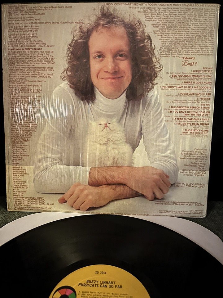 Buzzy Linhart - Pussycats Can Go Far - Atco Records SD-7044 - Original ...