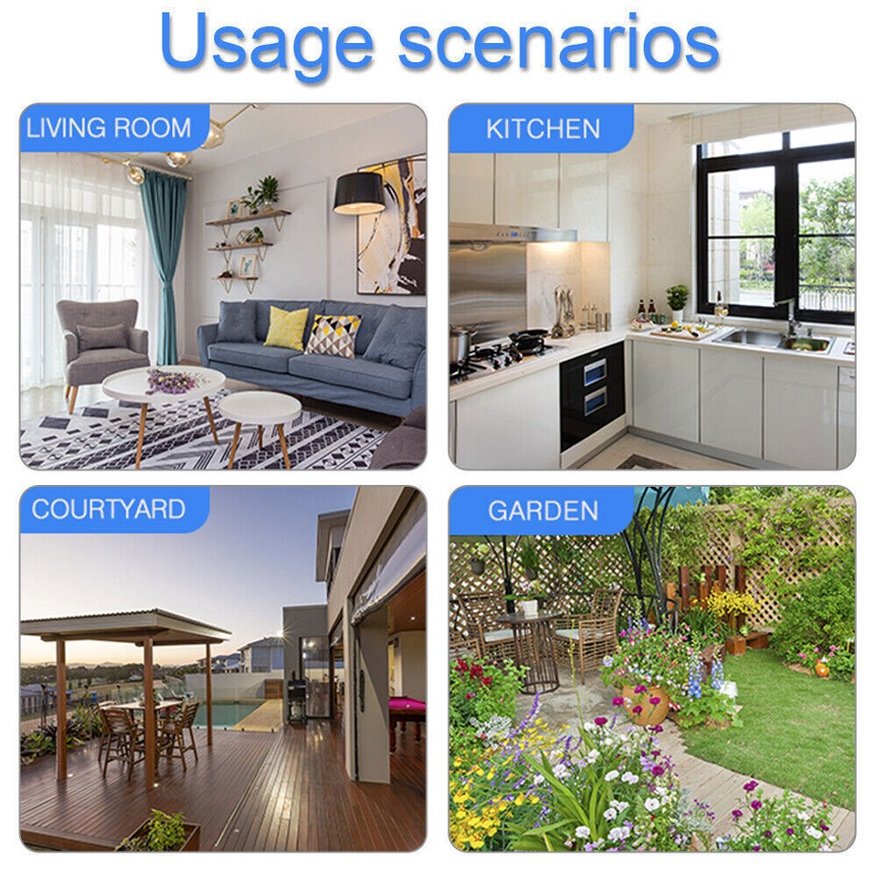 UV Mosquito Killer Insect Zapper Electric Lamp Bug Fly Trap Pest ...