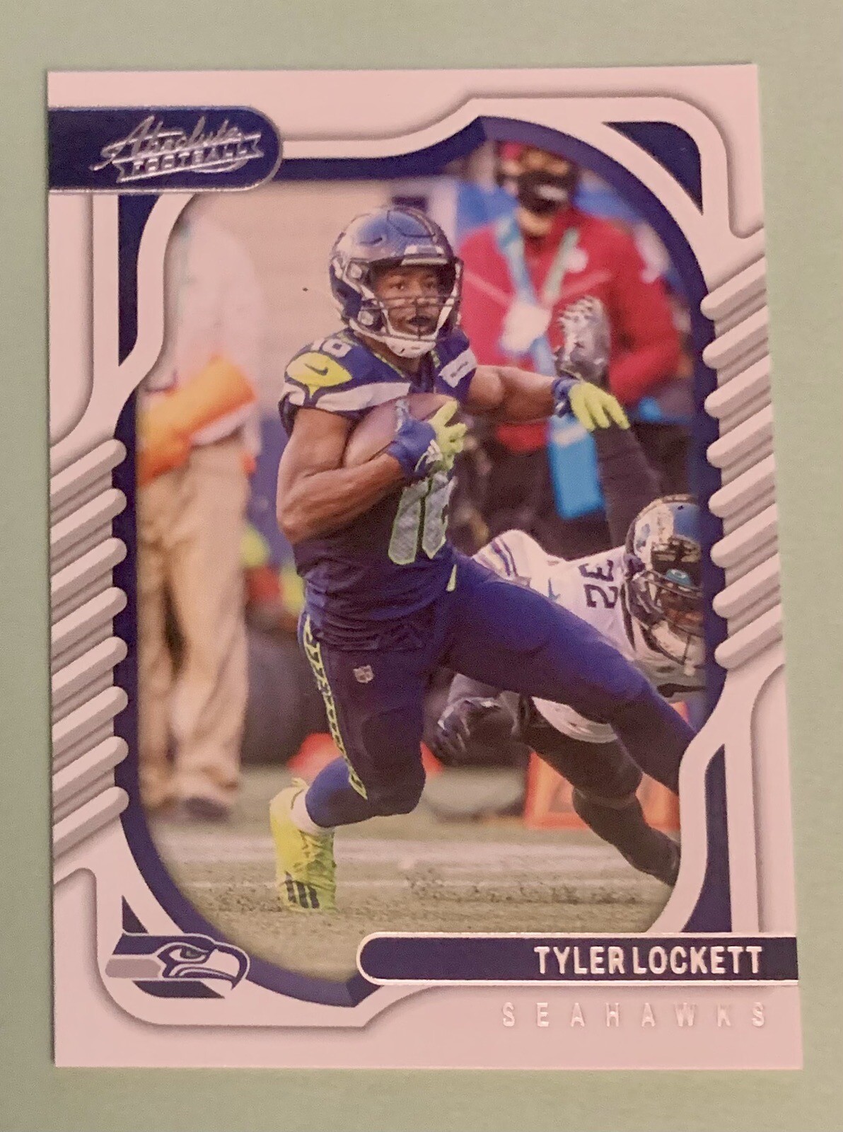 2022 Panini Absolute Football Yellow Tyler Lockett #85 Seattle Seahawks ...
