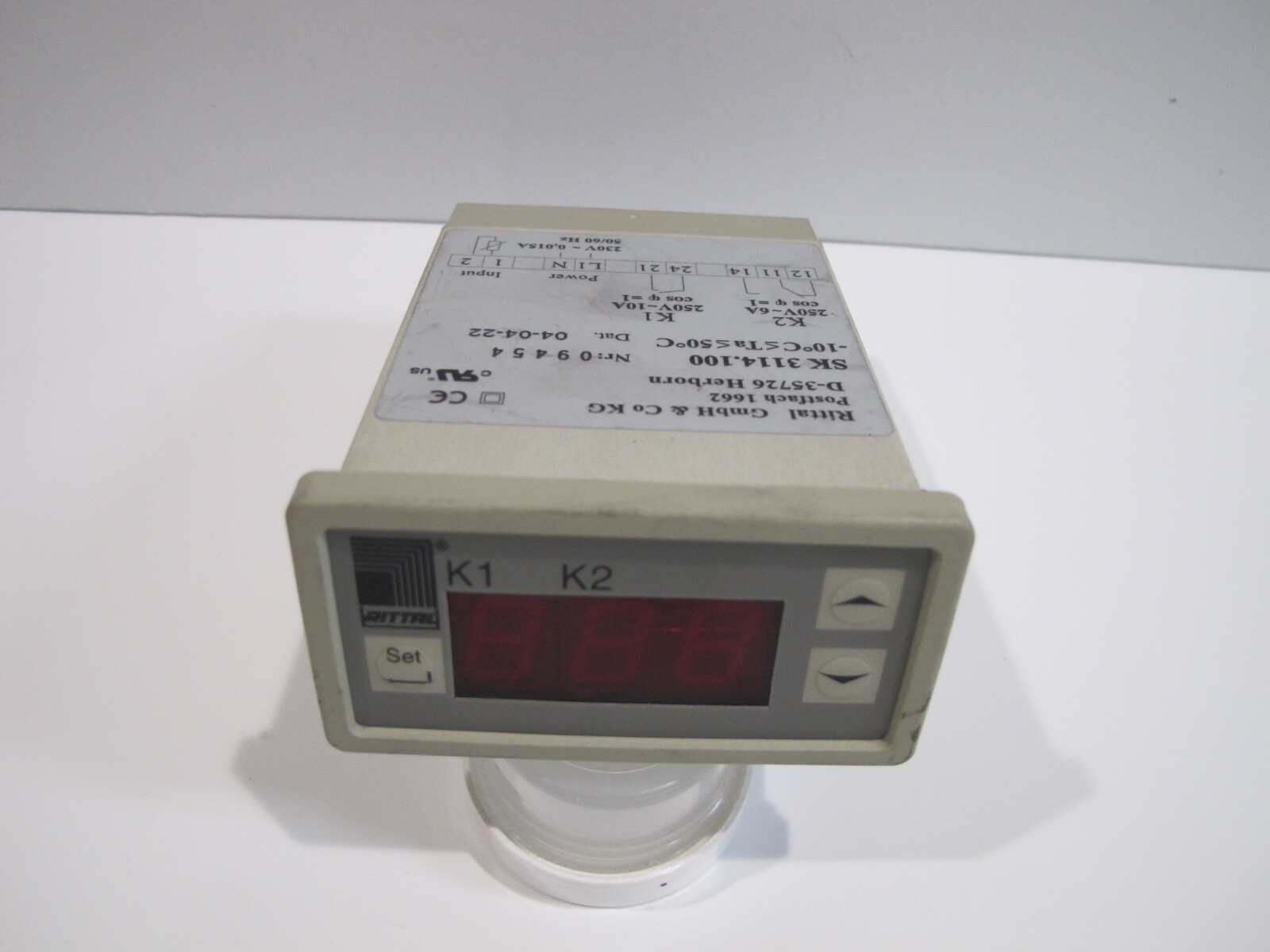 RITTAL SK3114.100 SK3114100 TEMPERATURE INDICATOR 230VAC 50/60HZ | eBay