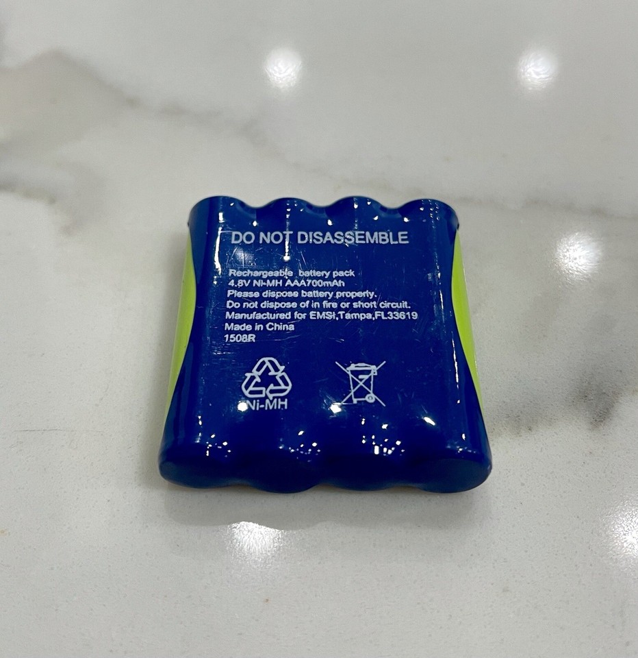 EMSI AAA Rechargeable Batteries For EMSI Flex-it 4.8V Ni-MH BRAND NEW ...