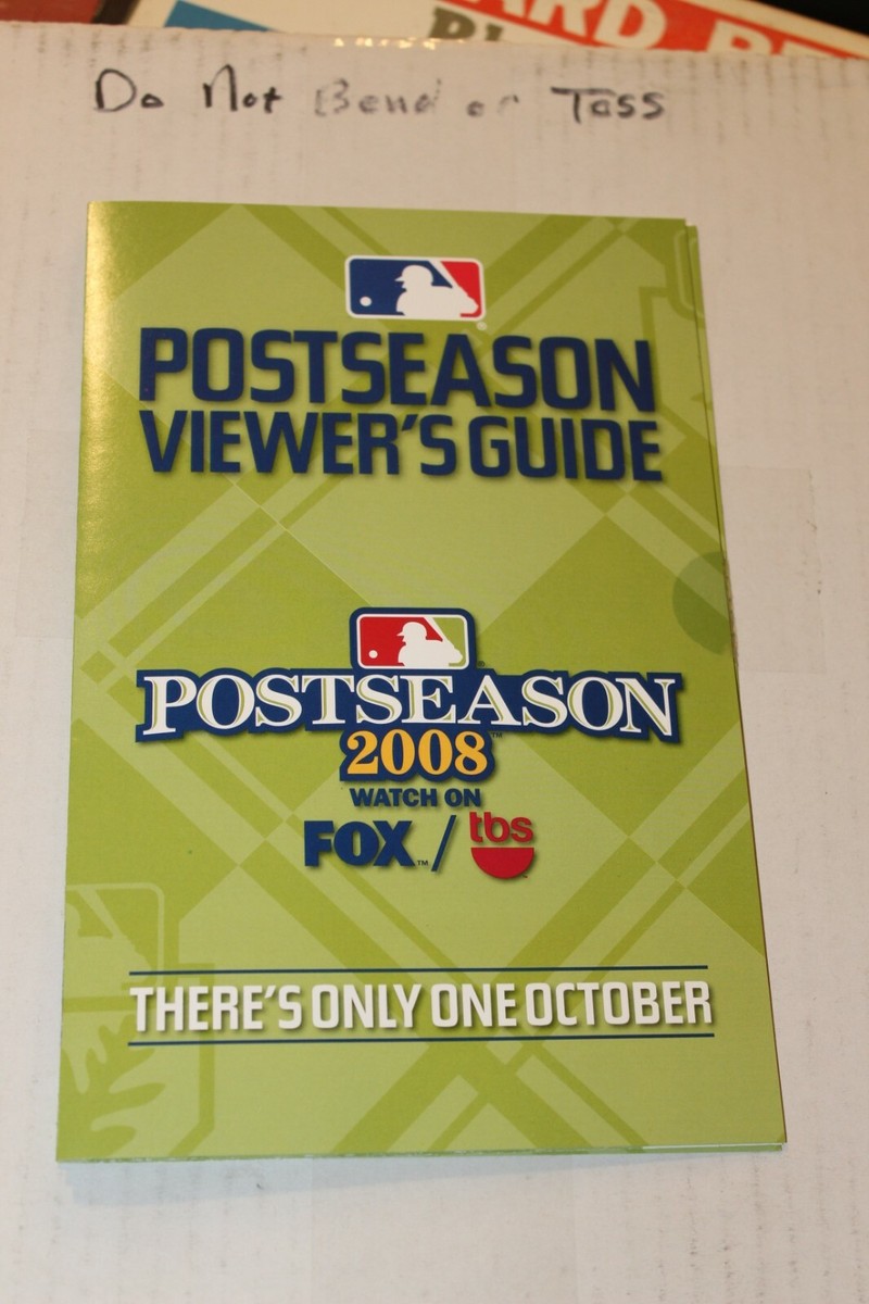 Mlb Playoff Bracket 2008 The MLB Division Series Field Is Set. Here