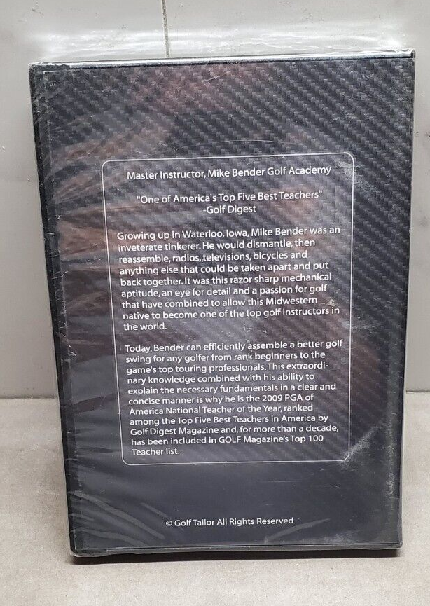 Megsa Method DVD Mike Bender Most Efficient Golf Swing Attainable Megsa ...