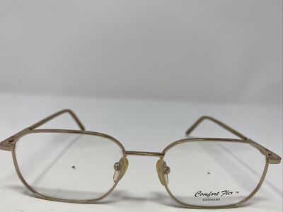 Kenmark Comfort Flex Eyeglasses Frame Jim YG 53-17-140 Yellow/Gold W629 ...