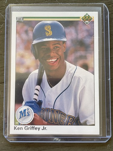 1990 Upper Deck Error Card Ken Griffey Jr. #156 RARE SPELLING ERROR ...