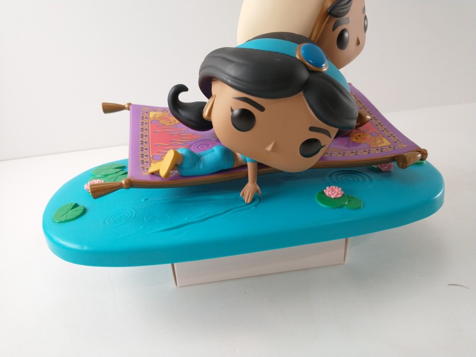 Funko POP Disney's ALADDIN & JASMINE Magic Carpet Ride Vinyl Toy Figure ...