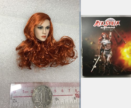 TBL Red Sonja Rooted Head Sculpt 12'' PH Female 1/6 Figure Body | eBay