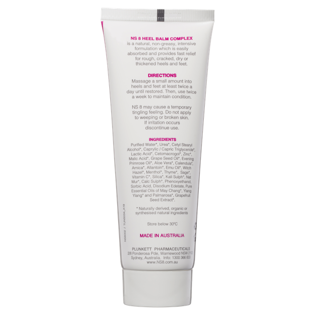 Ns8 Heel Balm Complex 100ml Health Care Foot Creams Treatments for sale ...