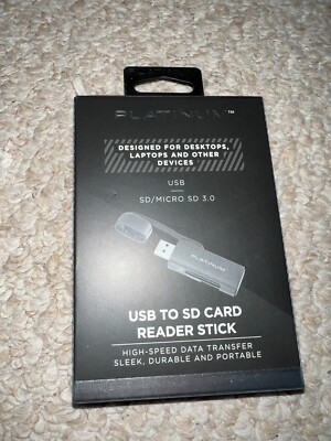 Platinum USB to SD Card Reader Stick SD/Micro SD 3.0 | eBay