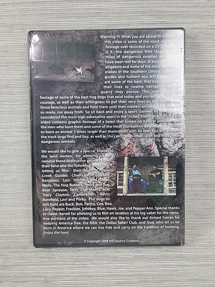 Wild Boar Hunting DVD Bad Boars 2 Volume 2 Hog Hunting | eBay