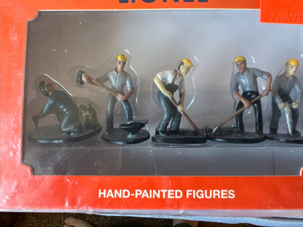 Lionel Polar Express Train Set Lionel O Gauge Iron Workers Figure Pack ...