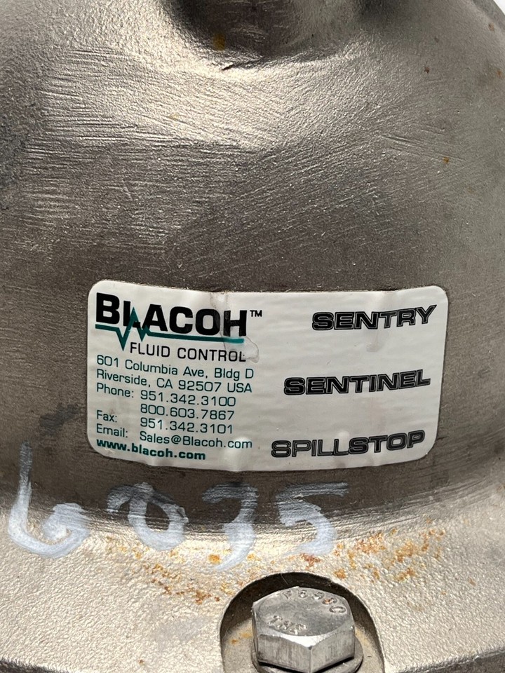 Blacoh CT3020V-PMI,Pulsation Dampener, Sentry II, 85 in³, 3/4" FNPT, 300 PSI, SS | eBay