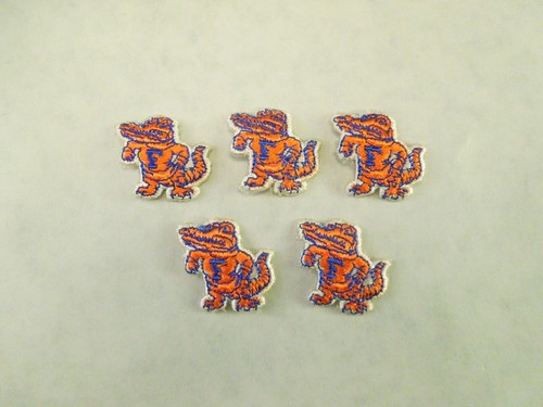 5 University of Florida Patches- Mini Orange Gators | eBay