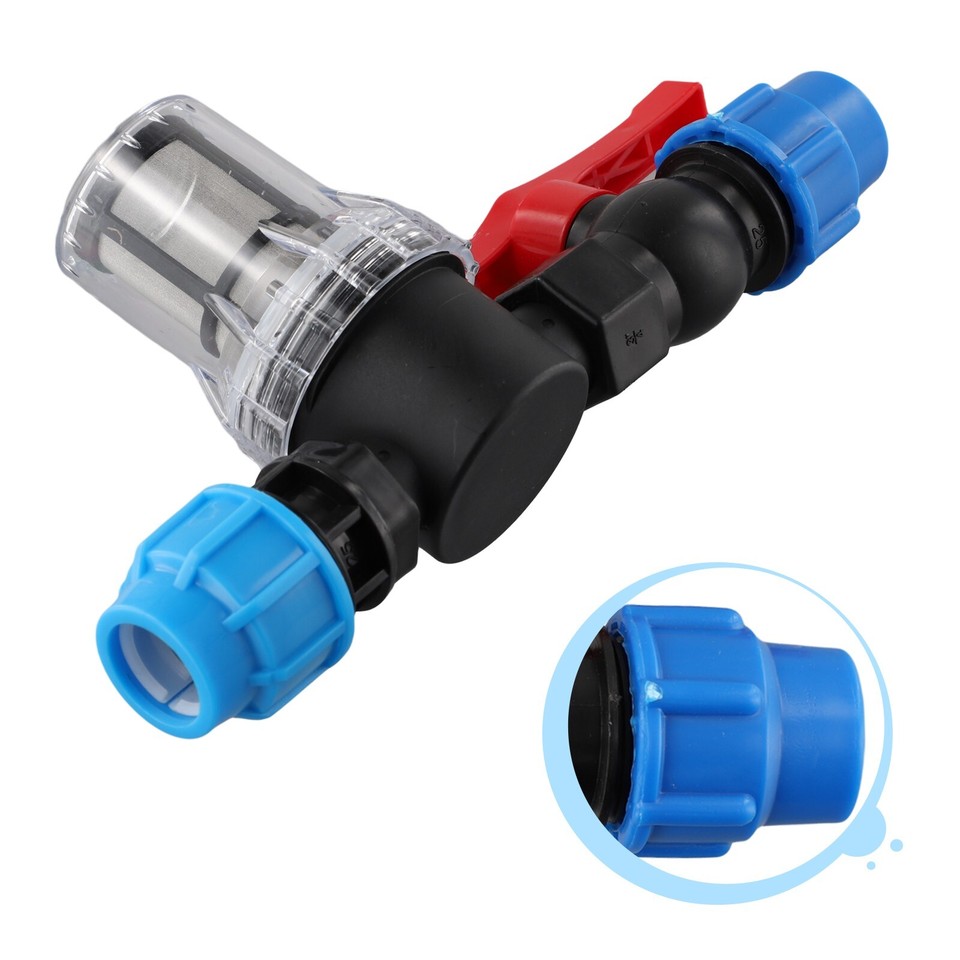 Hassle Installation Plastic Tube Water Filter for 20mm 25mm 32mm Pipes ...